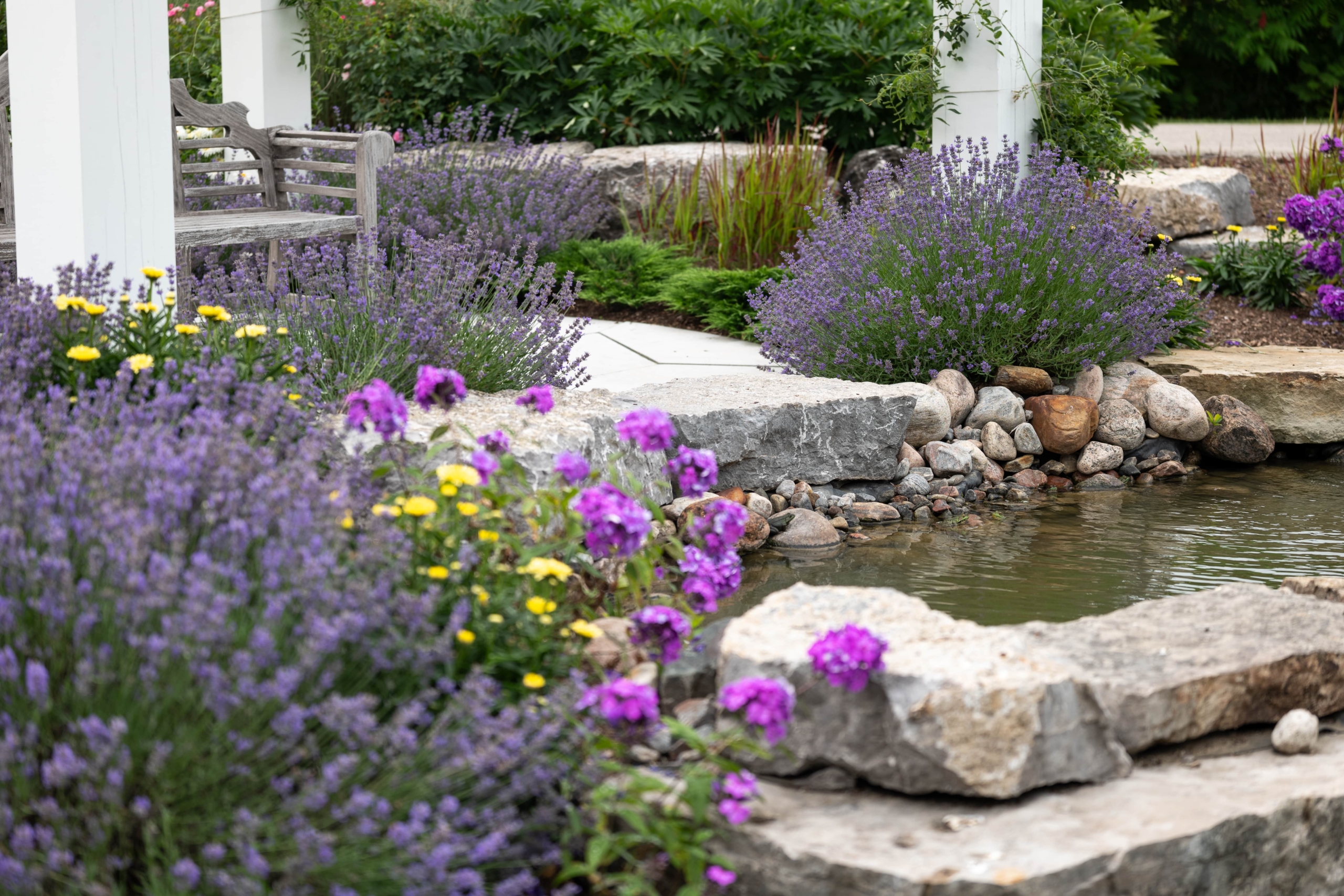Rural Backyard | Earthscape Landscape Design & Build